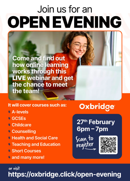 Join Our Open Evening – Learn More About Your Future! | Oxbridge